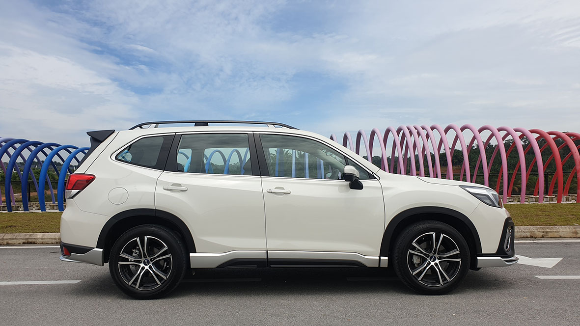 The Subaru Forester GT gave us an amazing drive to Penang ...