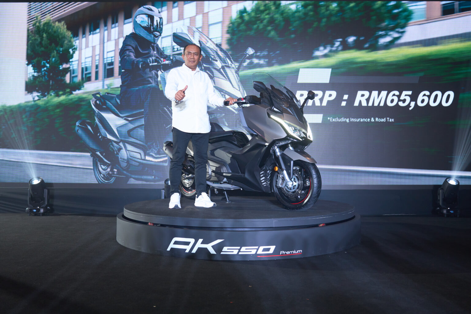 2024 Kymco AK550 Premium launches in Malaysia – Roadtrippers.asia